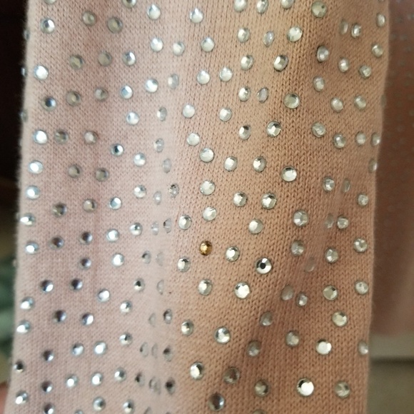 Boston Proper | Sweaters | Boston Proper Sweater Rhinestone Pink ...